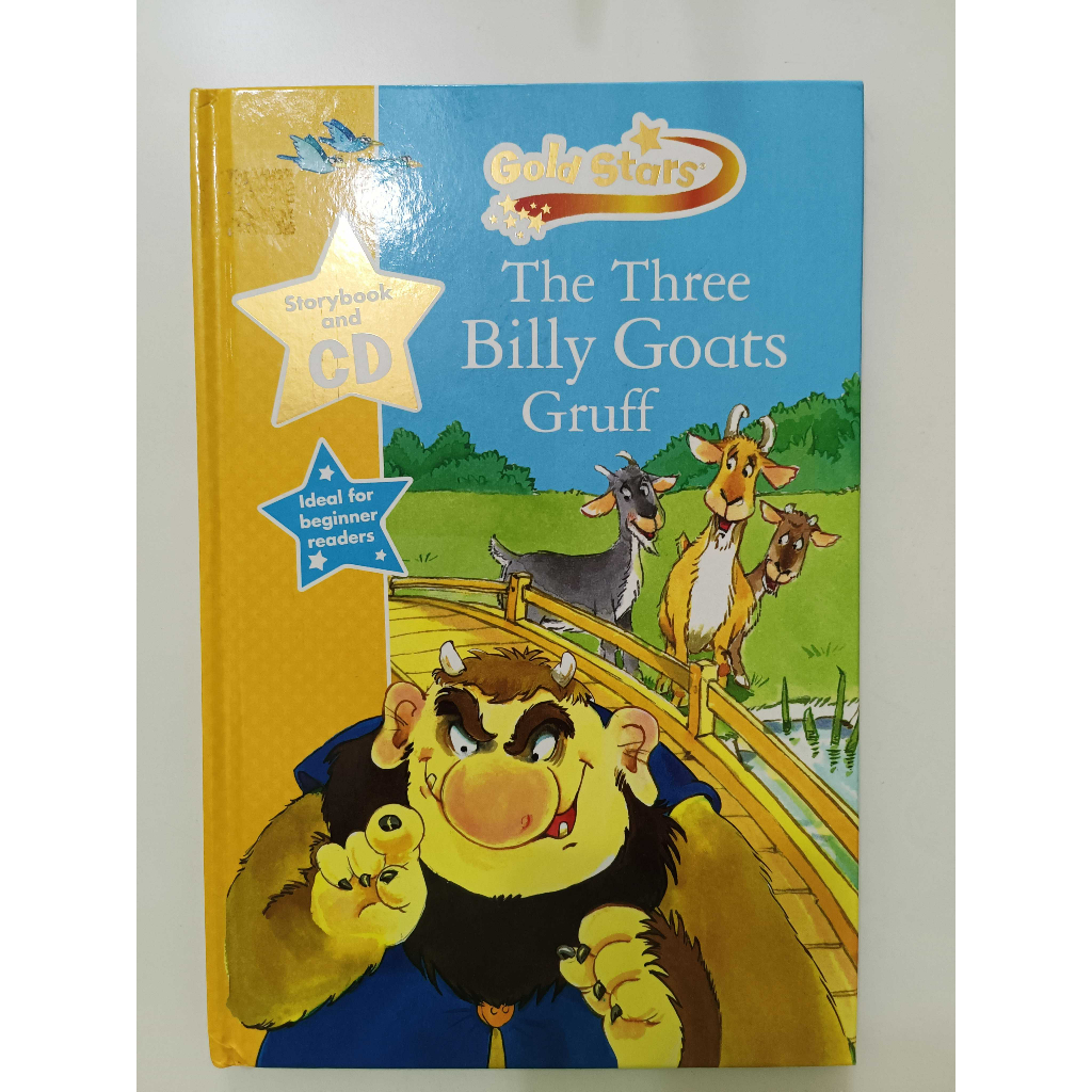 The Three Billy Goats Gruff (Hardcover Storybook with CD) | Shopee Malaysia
