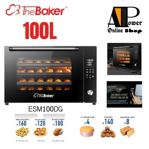The Baker Digital Oven with Dough Ferment Function 100L [ ESM-100DG / ESM100DG ] | Shopee Malaysia
