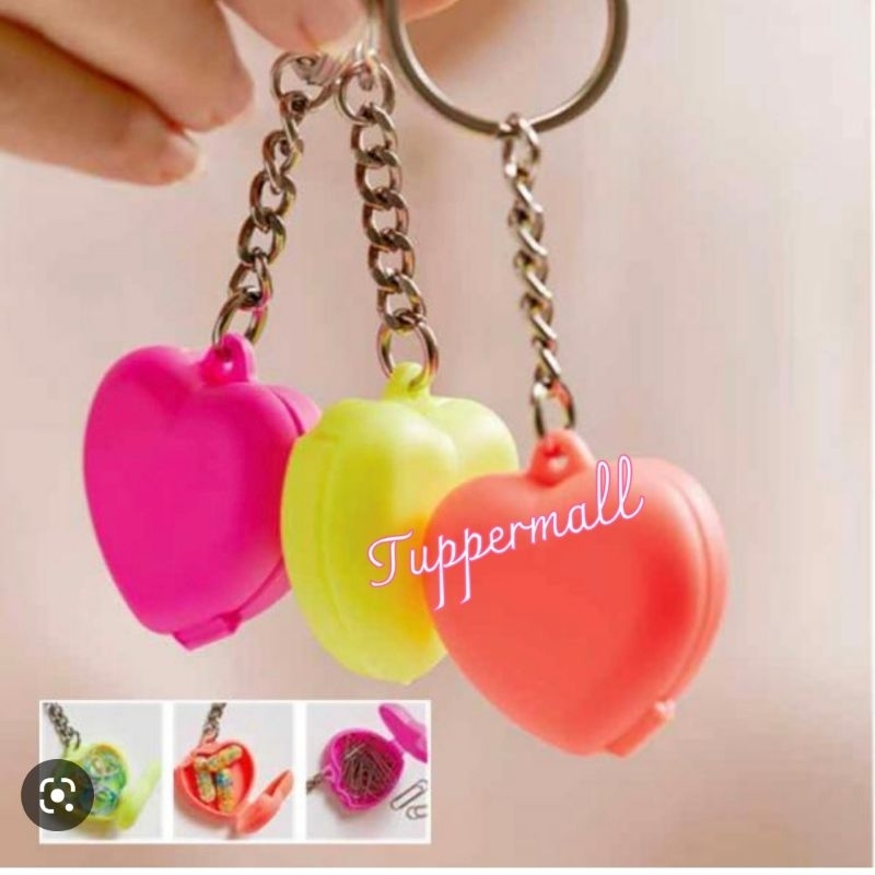 [LIMITED] Tupperware Keychains Heart Keeper /TurboChopper/Bread Smart ...