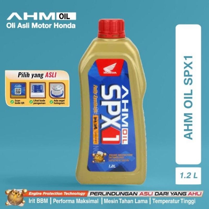 Honda AHM SPX 1 (1.2L +-2%) 10W-30 Fully Synthetic-Honda rs150R,rs150 ...