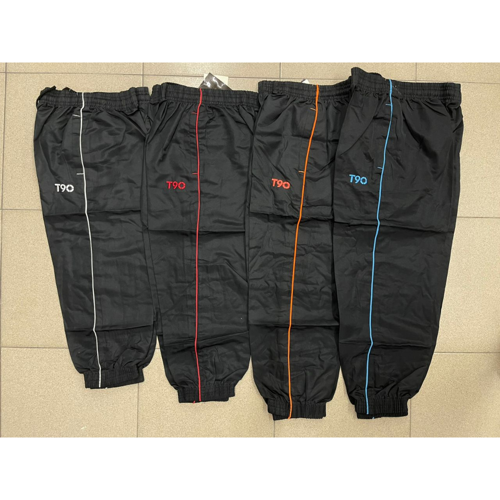 Long tracksuit Unisex Ribbed Cuffs Joggers & Sweatpants/Seluar panjang ...
