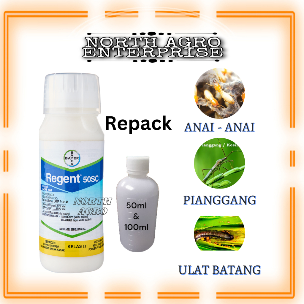 REGENT 50SC | Racun Anai Anai | Semut | Serangga (Repack) | Shopee Malaysia