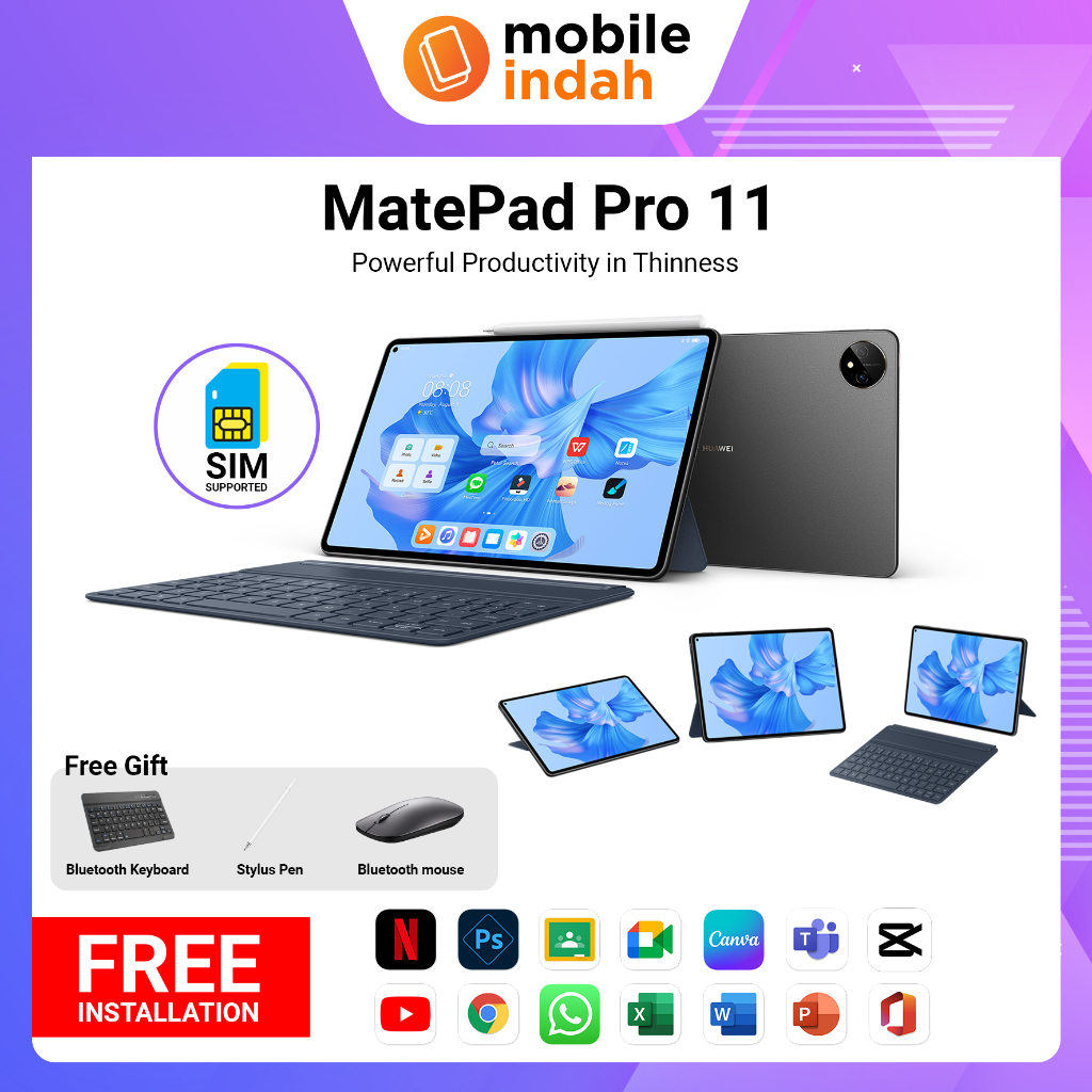 HUAWEI MatePad Pro 11 LTE | MatePad 11 | 8GB ram + 256GB | 8GB ram ...