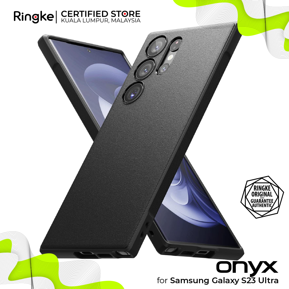 Ringke® Onyx Samsung Galaxy S23 Ultra Extreme Tough Flexible Tpu