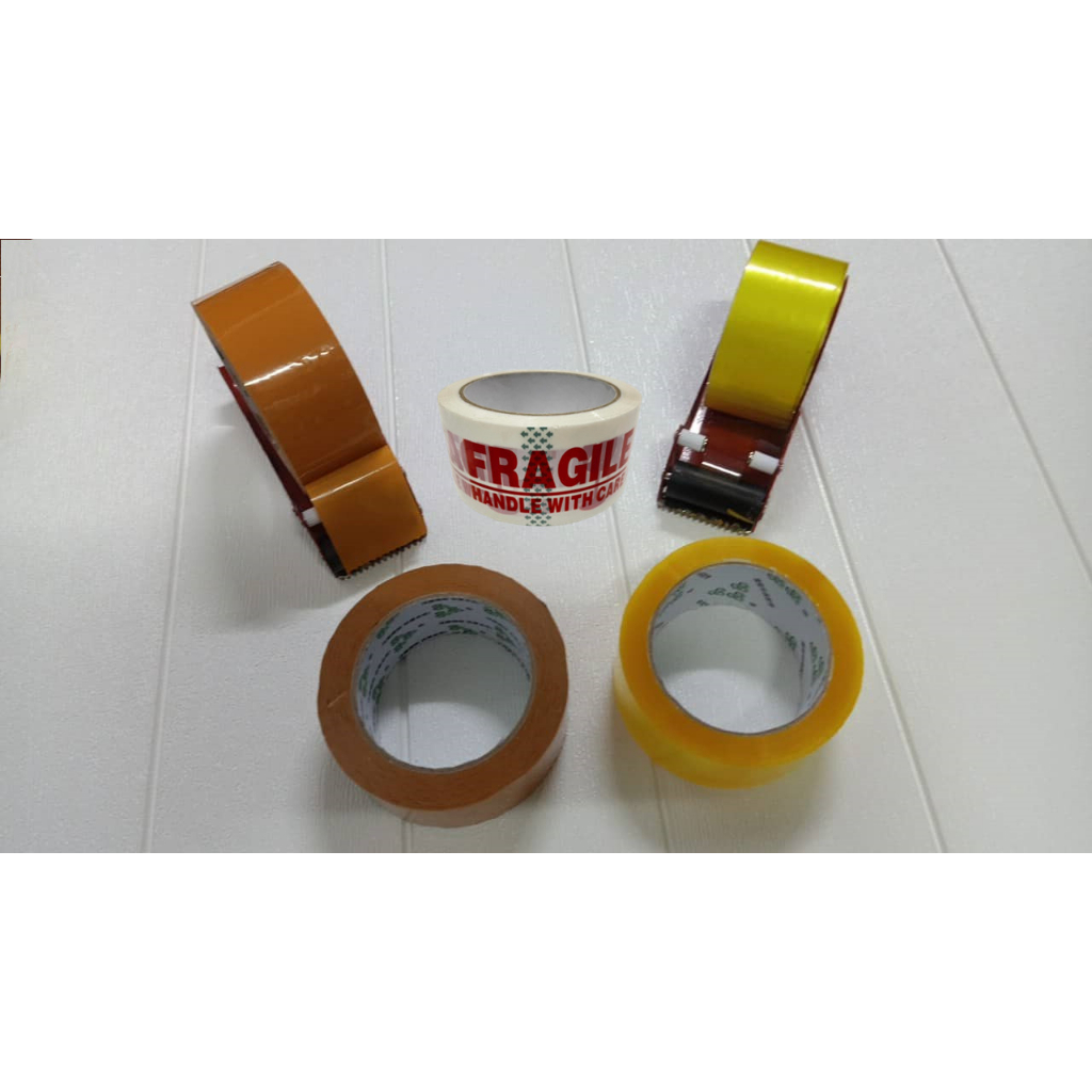 150m Super Thick High Quality Adhesive Transparent Cellophane Tape stationary tape 45mm ...