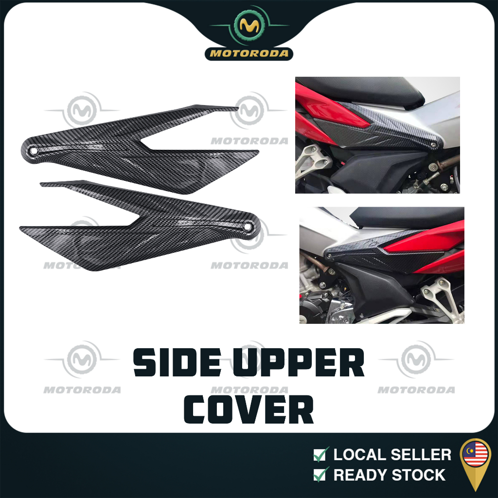 Honda RS-X ABS Side Upper Cover Set (Carbon) | Shopee Malaysia