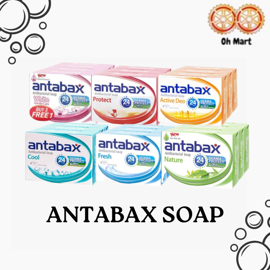 Antabax Antibacterial Soap Buy 3 Free 1 75g | Shopee Malaysia