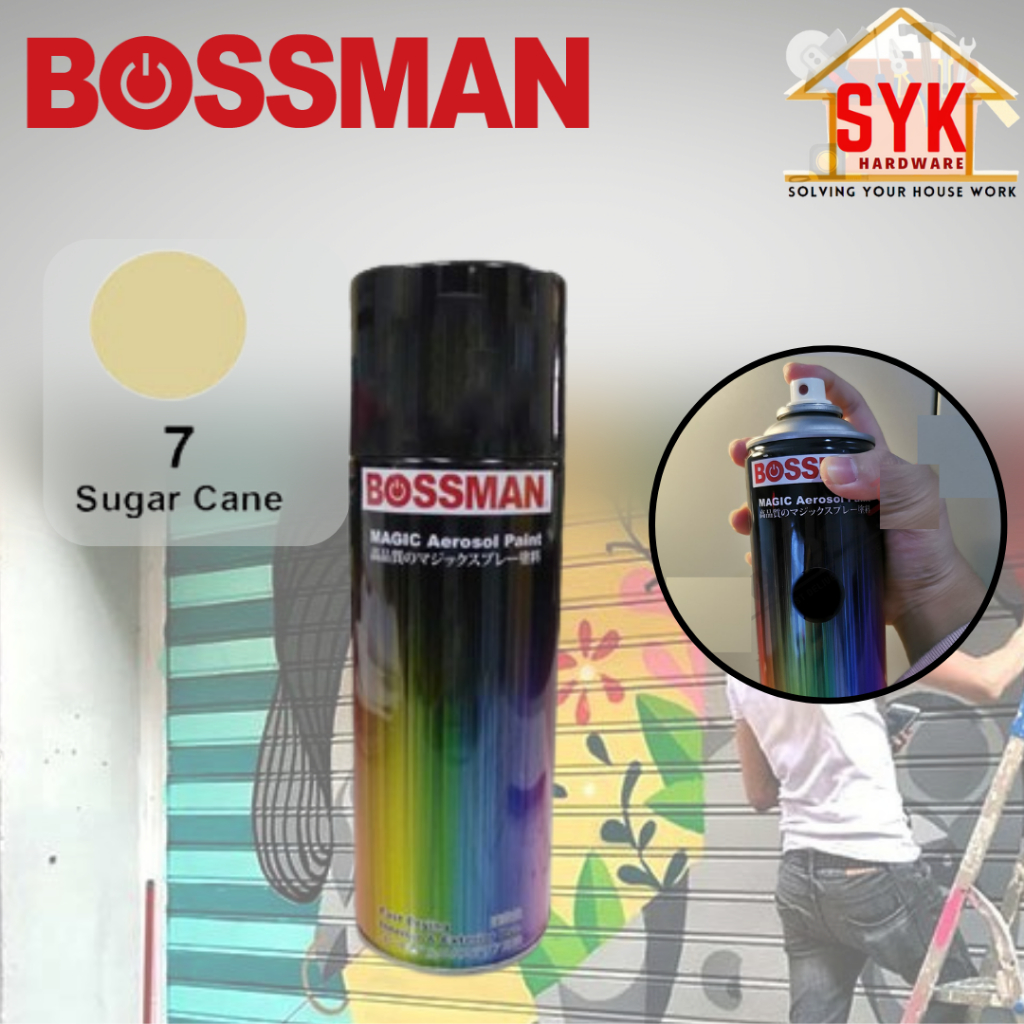 SYK Bossman Magic Aerosol Paint Cat Spray Paint Sprayer Metal and ...