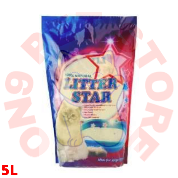 Litter Star Crystal 5L Cat Litter Pasir Kucing Crystal Kristal Easy ...