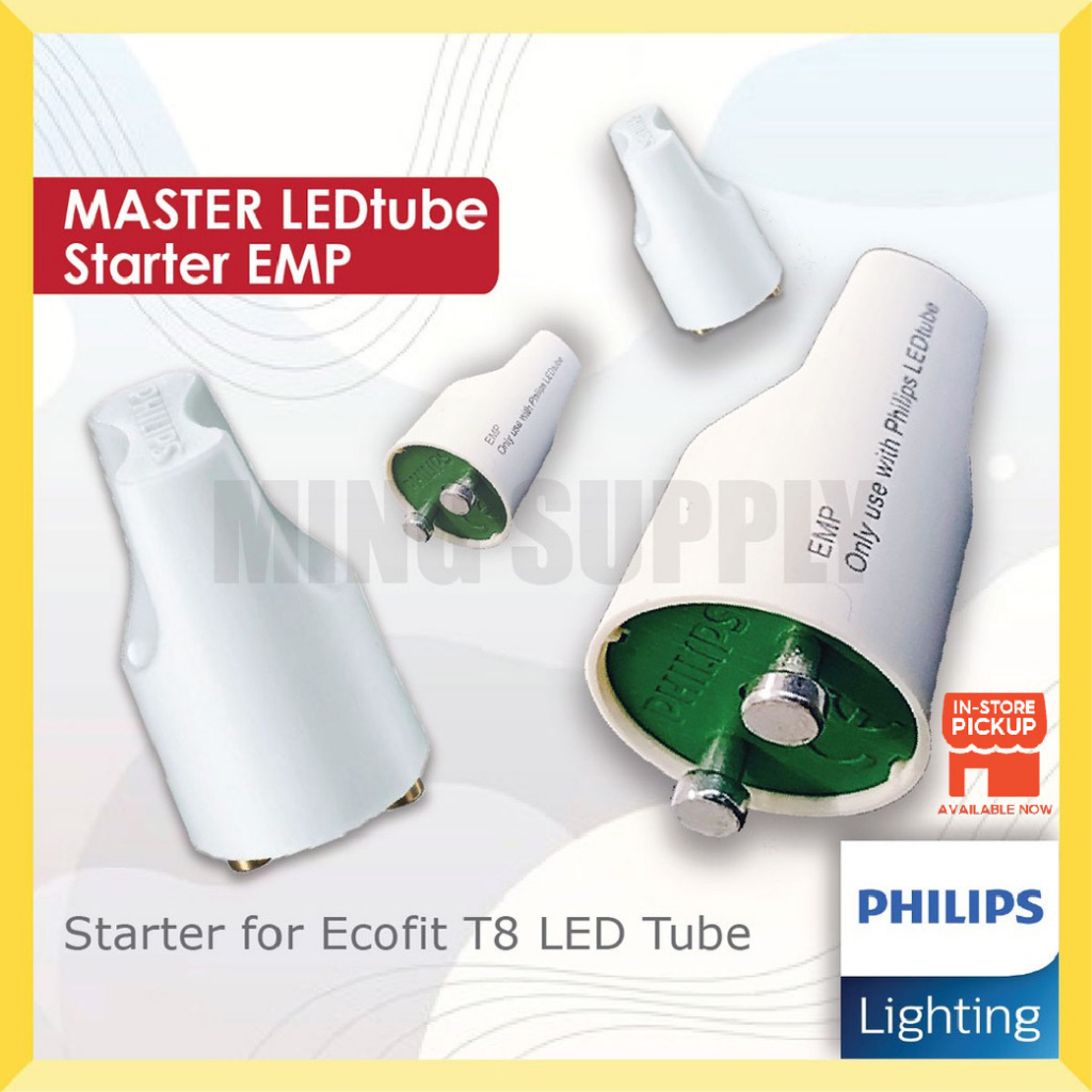 [Original] Philips EMP LED Starter Dummy Lampu for Ecofit T8 LED Tube 8W 10W 18W 20W Kalimantang ...