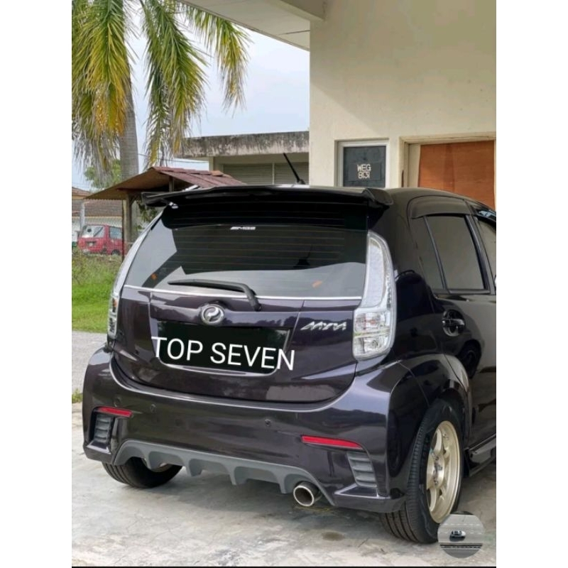 Chrome Lining Rear Boot Rear Bonet Cermin Belakang Perodua Myvi Lagi ...