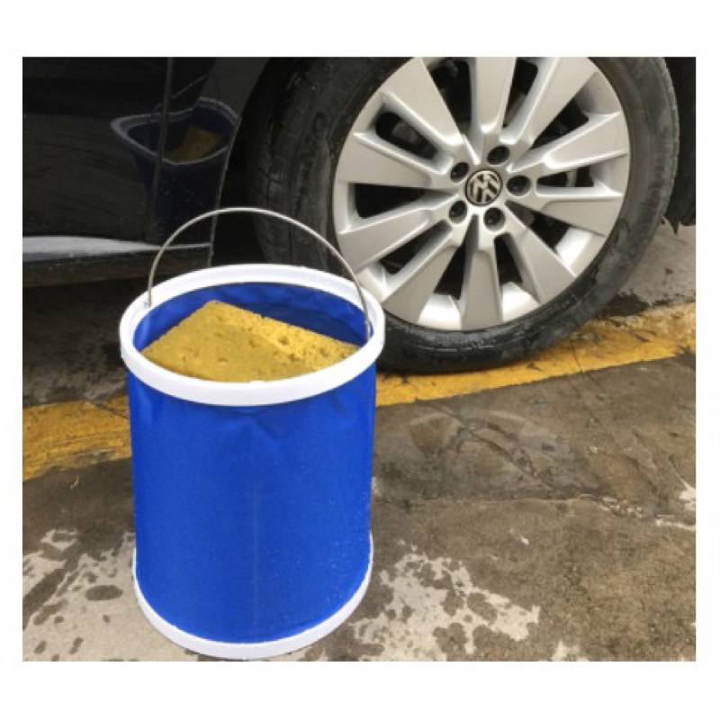 Foldable Water Bucket Pail baldi lipat cuci kereta car wash | Shopee ...