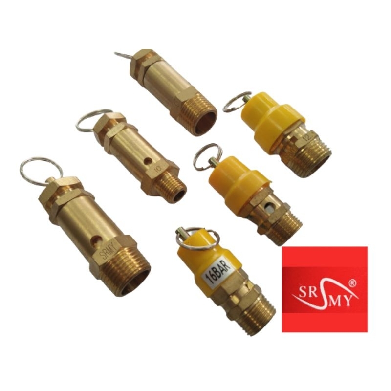 [READY STOCK] Brass Safety Valve Air Release Valve Pressure Relief ...