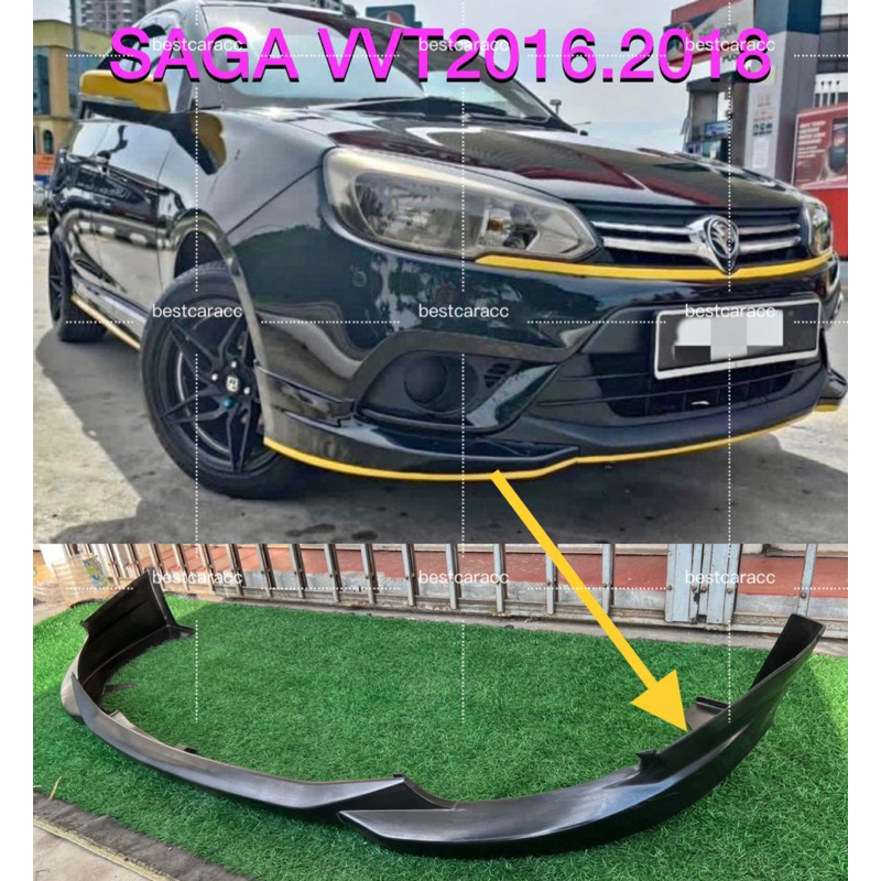 SAGA VVT 2016”FRONT SKIRT OE PU （WITH OUT PAINT ） | Shopee Malaysia