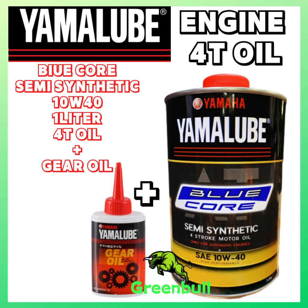 YAMALUBE BLUE CORE SAE 10W40 SCOOTER 4T OIL / SEMI SYNTHETIC SCOOTER ...