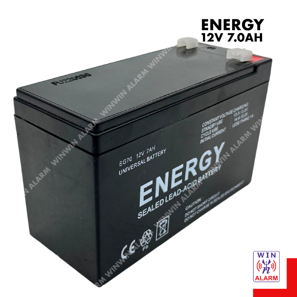 ENERGY 12V 7AH EG70 Rechargeable battery | Shopee Malaysia