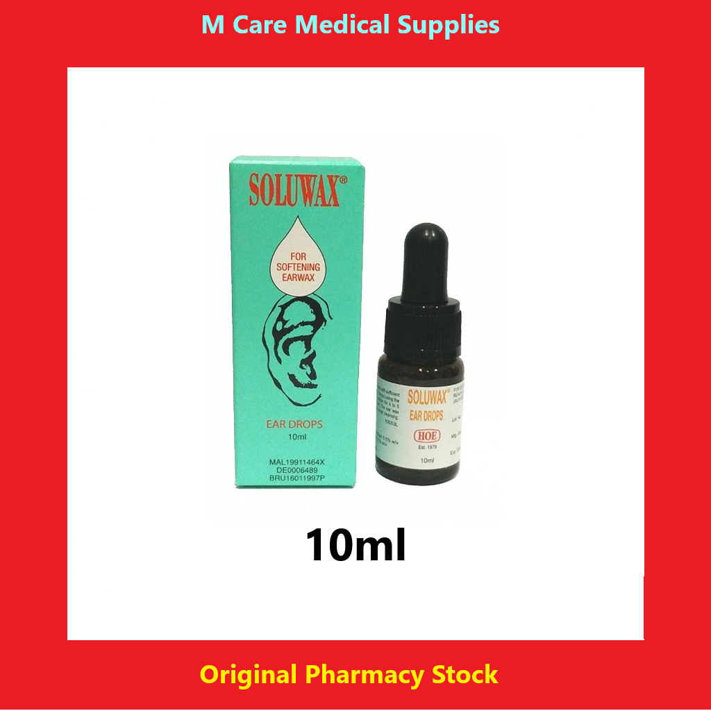 SOLUWAX EAR DROPS- 10ML | Shopee Malaysia