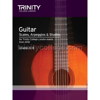 Trinity Guitar & Plectrum Guitar Scales, Arpeggios & Studies Grades 6-8 ...