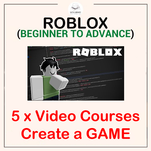 1library [5 Video Course] ROBLOX Beginner To Advanced Level Training ...