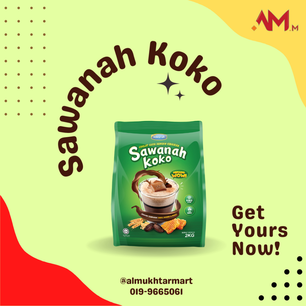 💥READY STOCK💥1KG SAWANAH KOKO 1KG KURMA DAN MADU CEGAH SEMBELIT SERTA ...
