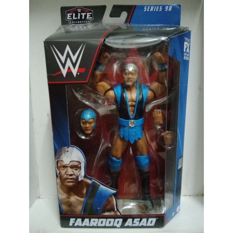 Mattel WWE Elite 98 Faarooq Asad Wrestling Action Figure | Shopee Malaysia