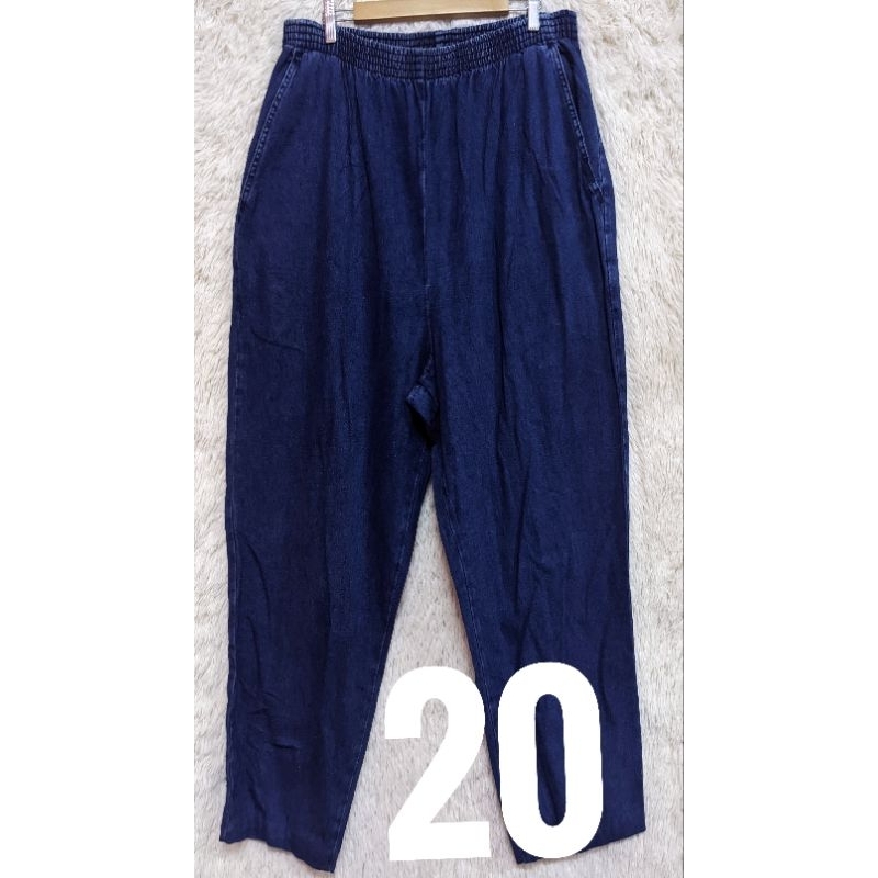 SAIZ 38 KE ATAS -OVERSIZE / SAIZ BESAR SELUAR JEANS LADIES (LIHAT ...