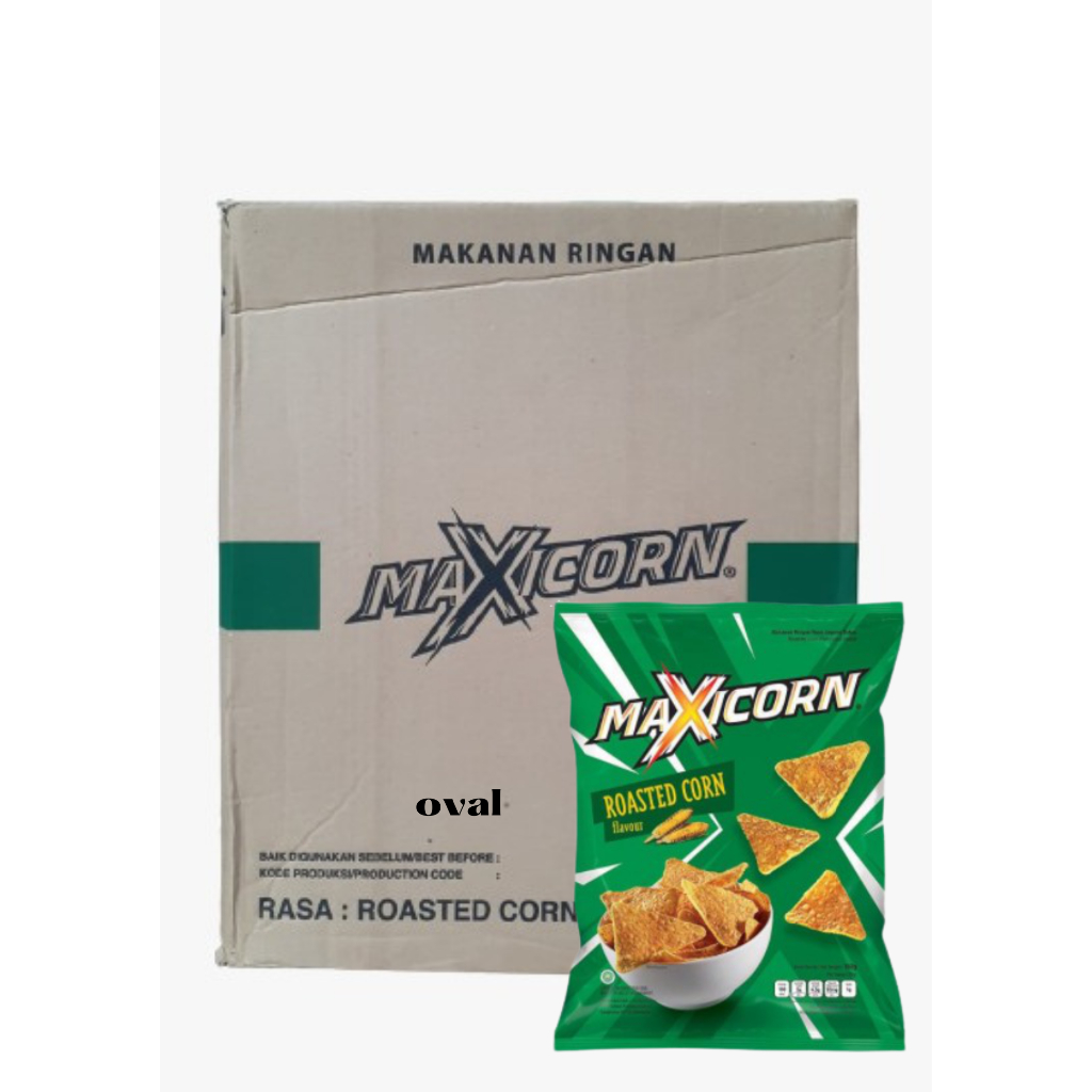 HALAL Maxicorn Tortilla Chips Nacho Cheese / Barbecue / Roasted Corn ...