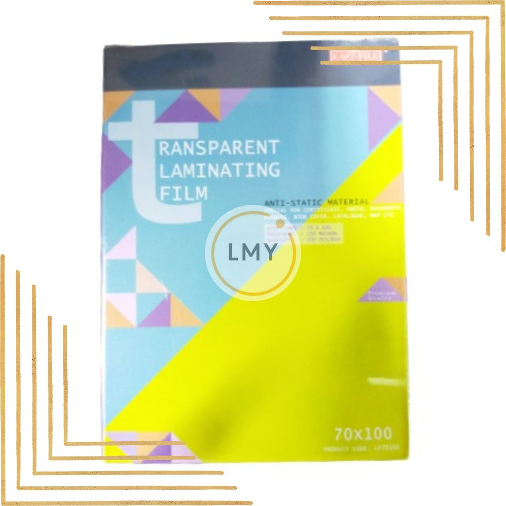 [NEW] EAST-FILE "70MM X 100MM" 150 MICRONS TRANSPARENT LAMINATING FILM ...