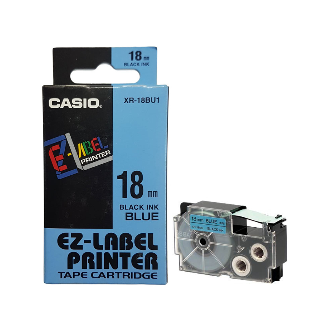 Genuine Casio XR-18 18mm EZ-Label Printer Tape Cartridge | Shopee Malaysia