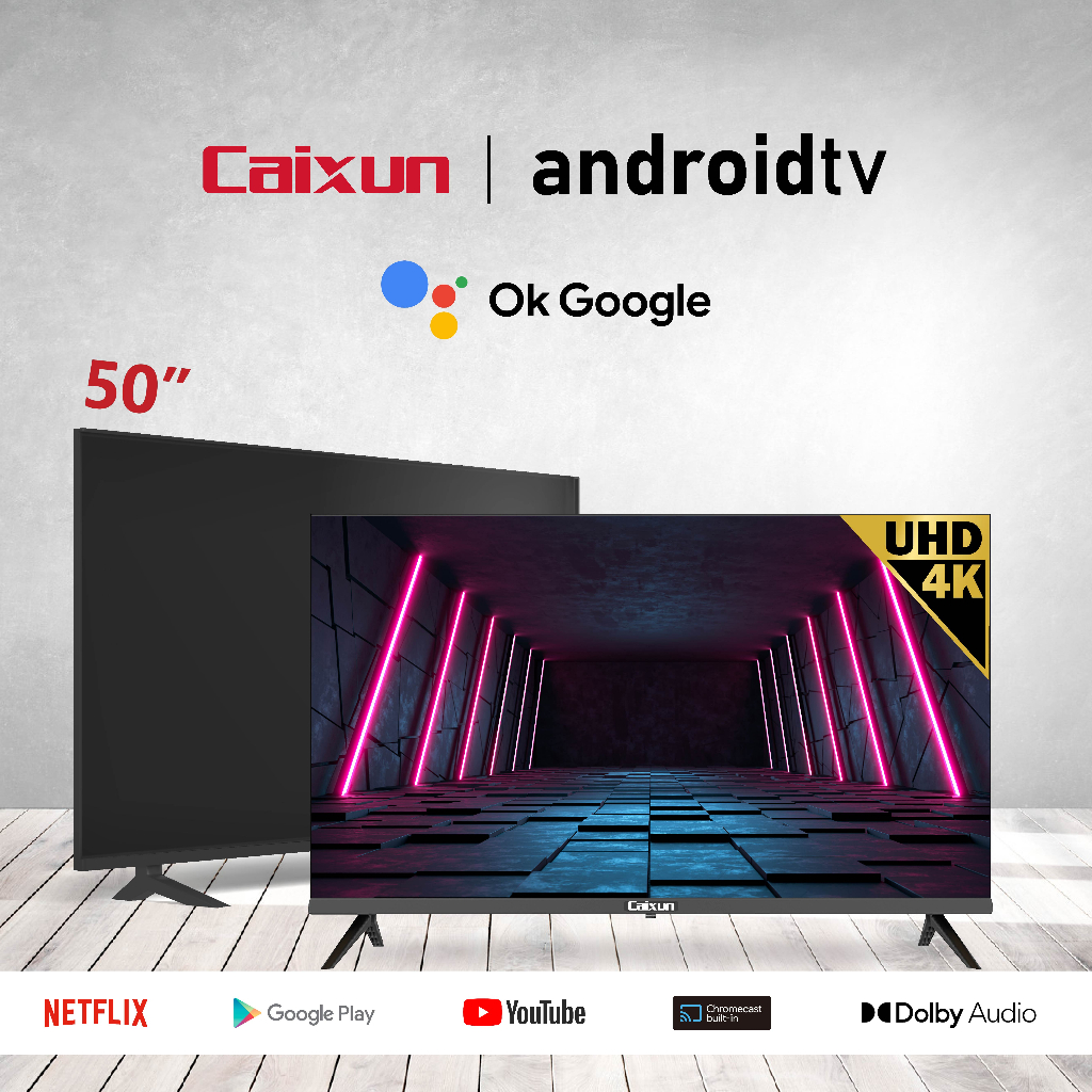 Caixun 50" 4K Android UHD TV Series S (LE-50S1) WiFi Bluetooth ...