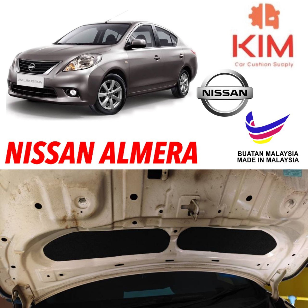 💥READY STOCK!! NISSAN ALMERA FRONT BONNET HEAT, SOUND AND VIBRATION ...