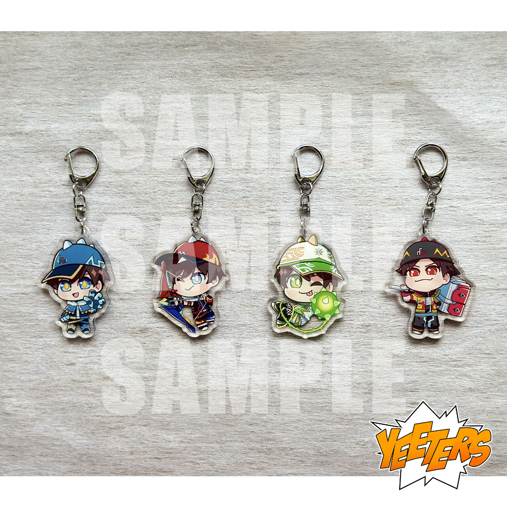 Boboiboy Fusion Chibi Acrylic Keychain (6cm) | Shopee Malaysia
