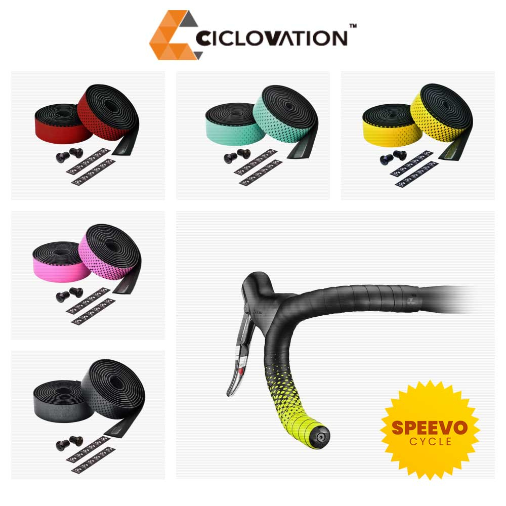 CICLOVATION FUSION SERIES BAR TAPE - ADVANCED LEATHER TOUCH | Shopee ...