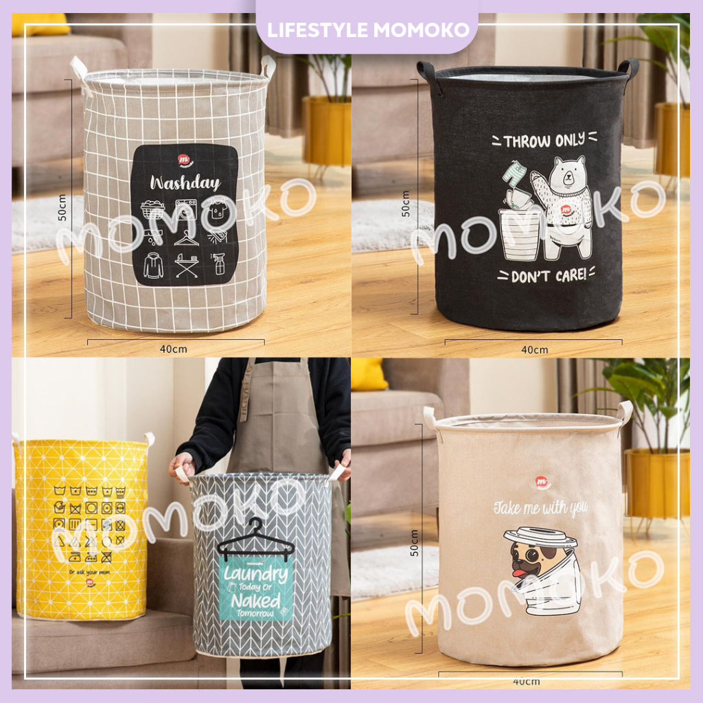 Fashion Design Clothes Laundry Basket Laundry Bag Folable With Handle ...