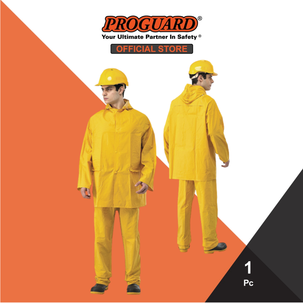 Proguard Heavy Duty Visibility Rainsuit Baju Hujan | Shopee Malaysia