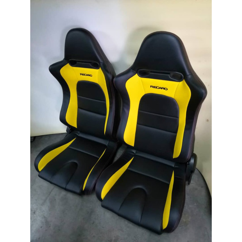 Recaro Bucket Sport Kerosi Kereta Leather Kulit seat | Shopee Malaysia