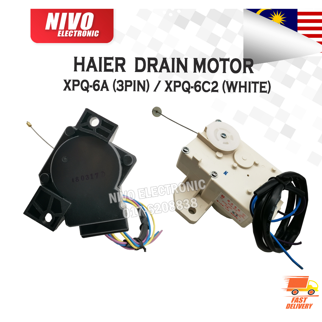 HAIER Washing Machine Drain Motor / Valve / Motor Keluar Air ...