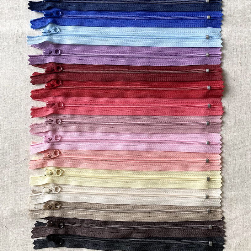 [Fabric Fanatics]YKK Nylon Zip Zipper Donut Puller Cute Puller 10" 25cm ...