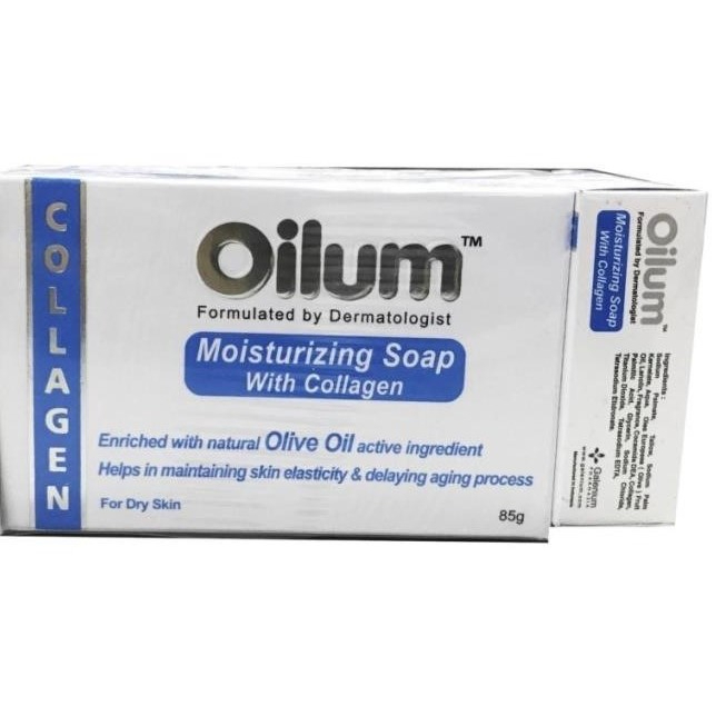 OILUM MOISTURIZING SOAP WITH COLLAGEN 85G | Shopee Malaysia
