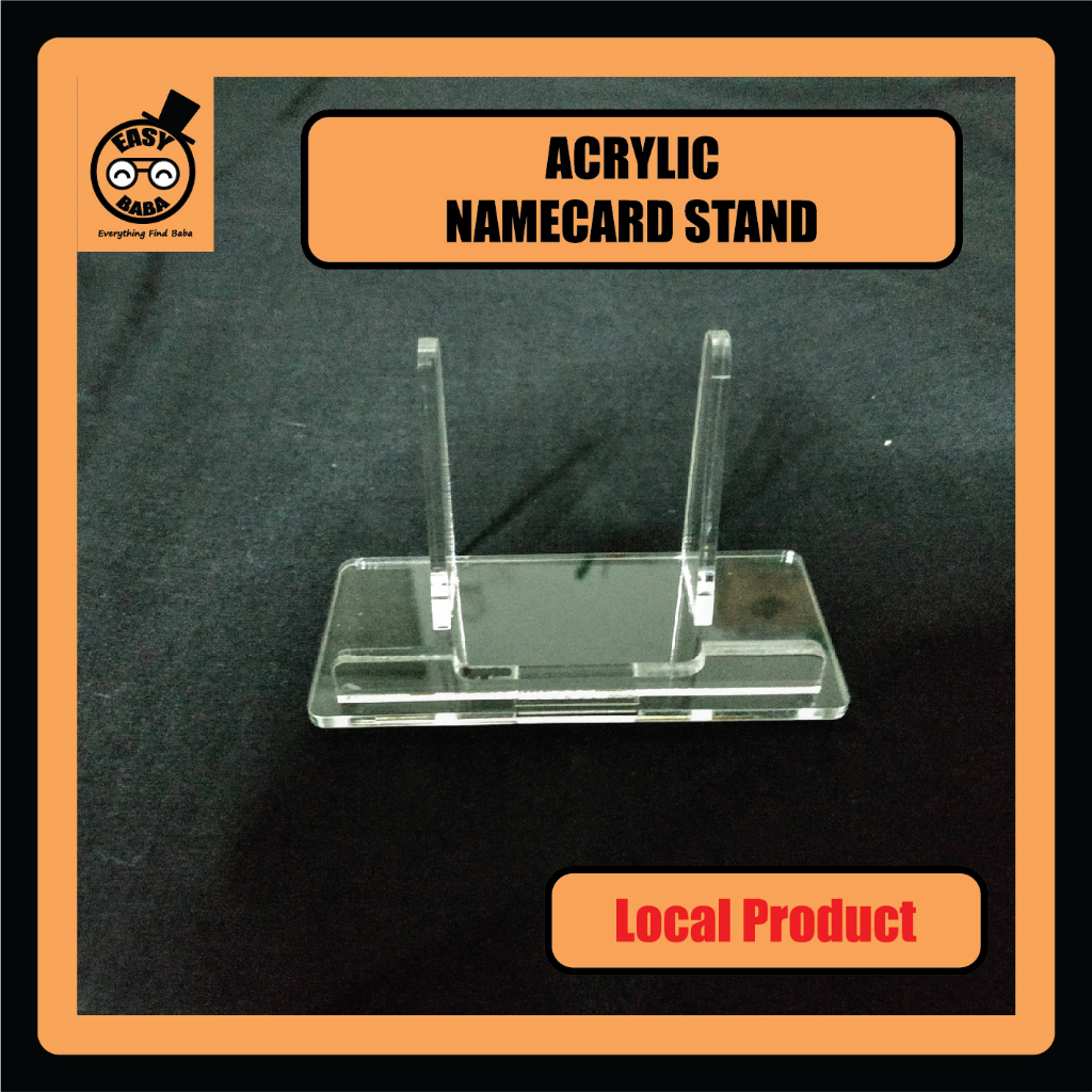 🔥 Acrylic Namecard Stand 🔥 | Local Product | | Shopee Malaysia