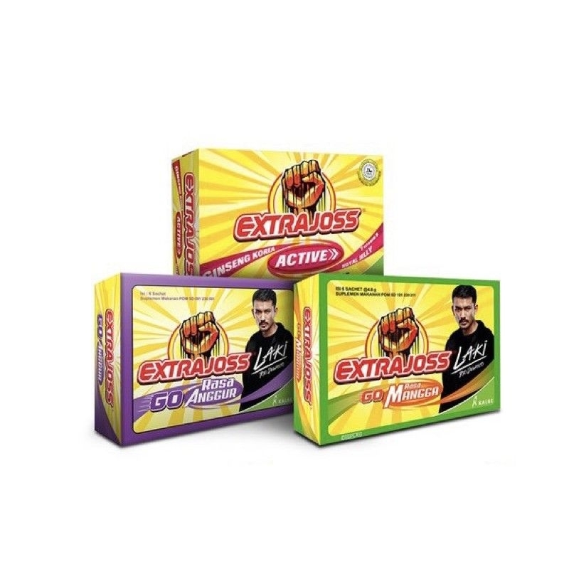 Extra Joss Mangga / Anggur 6 Sachet | Shopee Malaysia