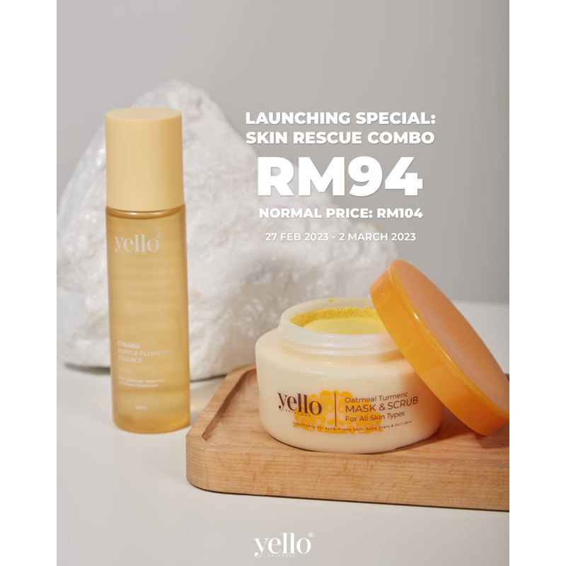 [READY STOCK] Oatmeal Turmeric Mask / Scrub (OTMS) & Snowmeric Hydra ...