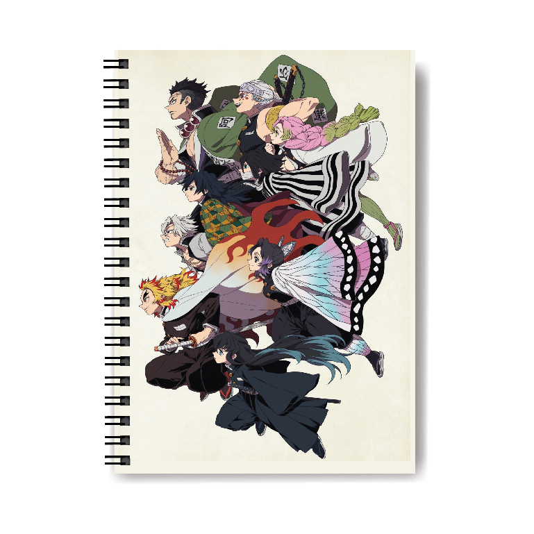 100Pgs / Demon Slayer Notebook / Anime Notebook / Journal / Buku Nota ...