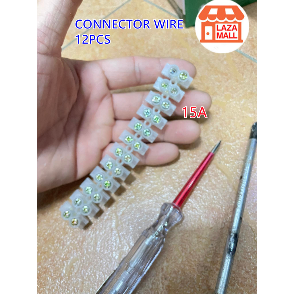 【12PCS 15A 】pendawaian heavy duty CONNECTOR AIRCOND WAYAR HIGH VOLTAGE ...