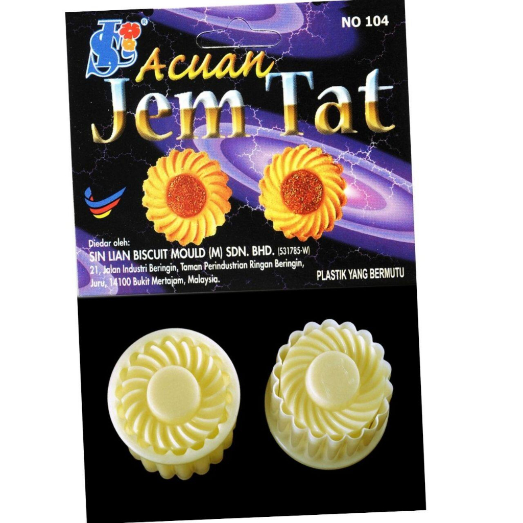 Plastic Tart Mould Acuan Kuih Jem Tat 黄梨饼模具 | Shopee Malaysia