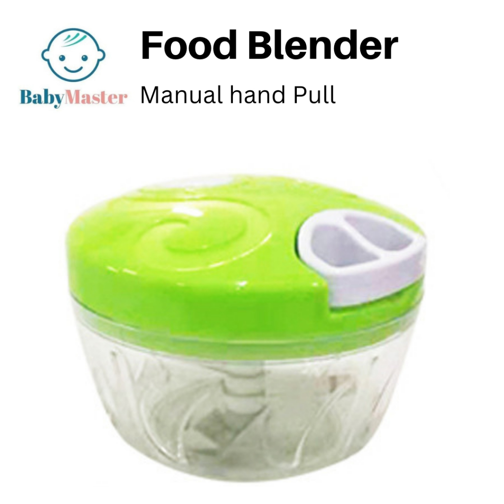 Mini Garlic Mincer Manual Pull Hand Pull Blender Multi Function Chopper ...