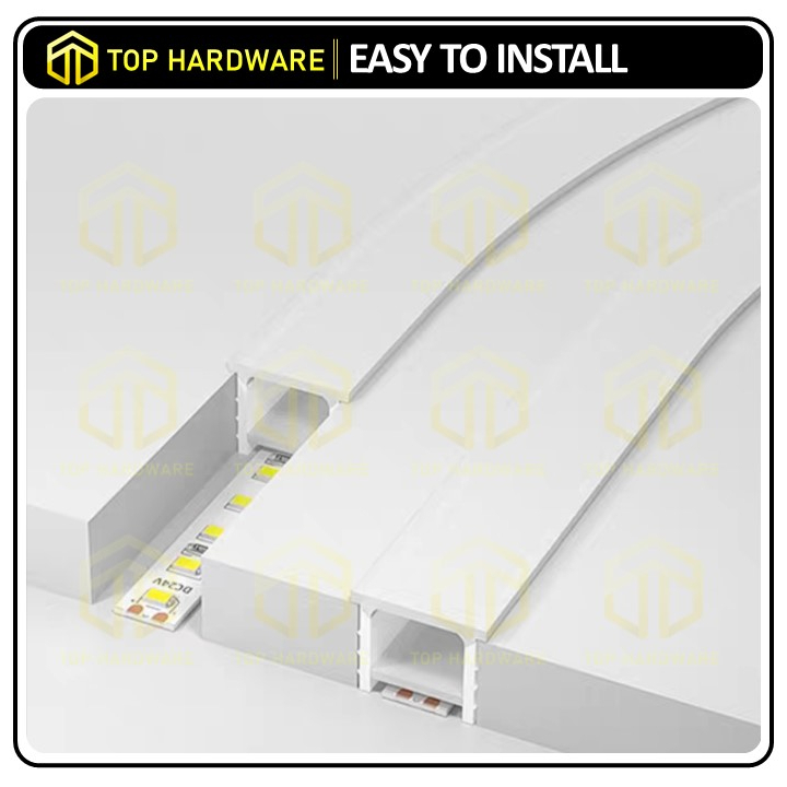 TOP🇲🇾 LED Silicone Channel Strip Light Rubber Silicone Casing Profile ...