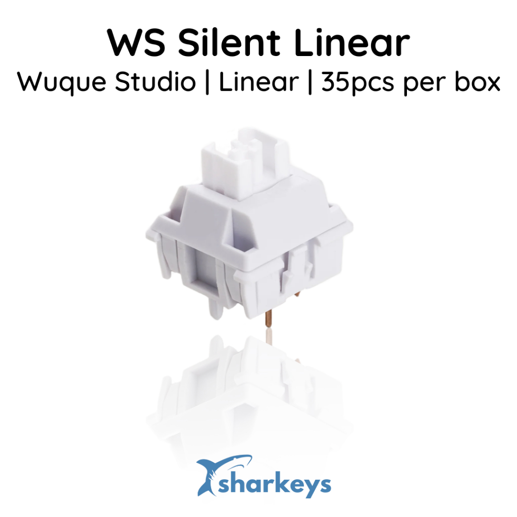 WS Silent Linear Switch by Wuque Studio for Custom Mechanical Gaming and Office Keyboard ...