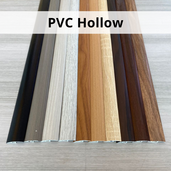 PVC Hollow (Small A) Profile / Flooring Accessories / Aksesori Lantai ...