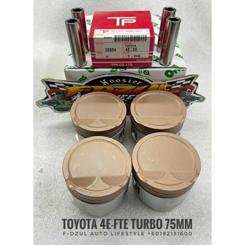 Toto Custom Piston Toyota 4E-FTE Turbo | Shopee Malaysia